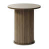 AllModern Iris Pedestal End Table & Reviews | Wayfair